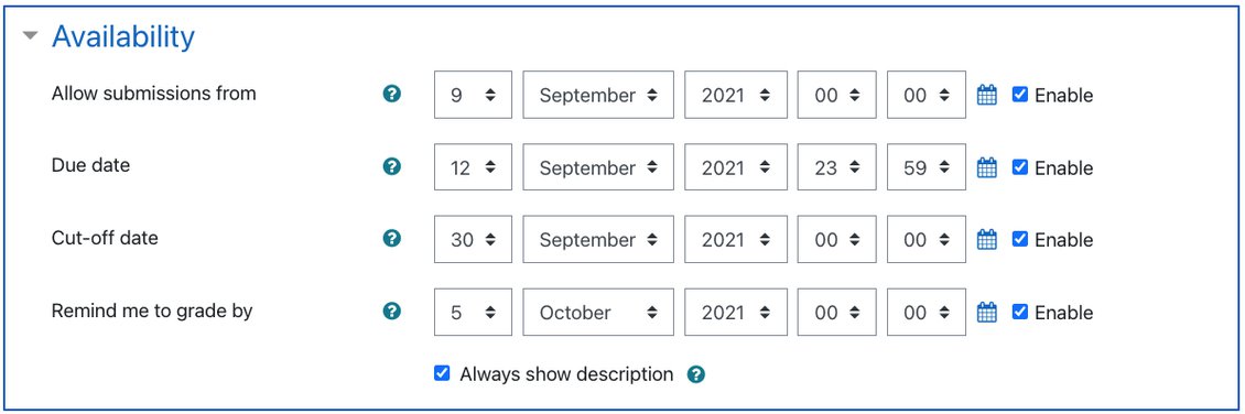 Creating Assignments - Faculty - CCA Portal