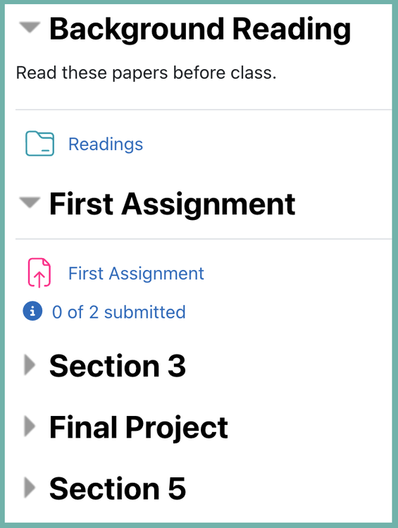 Getting Started Building a Course in Moodle - Faculty - CCA Portal