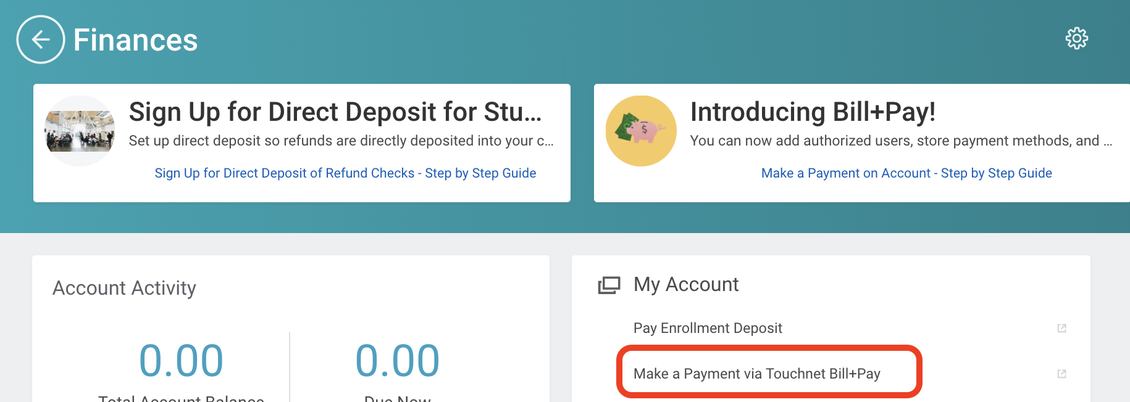 Pay Refundable Damage Deposit (Fall 2020) - Step by Step Guide