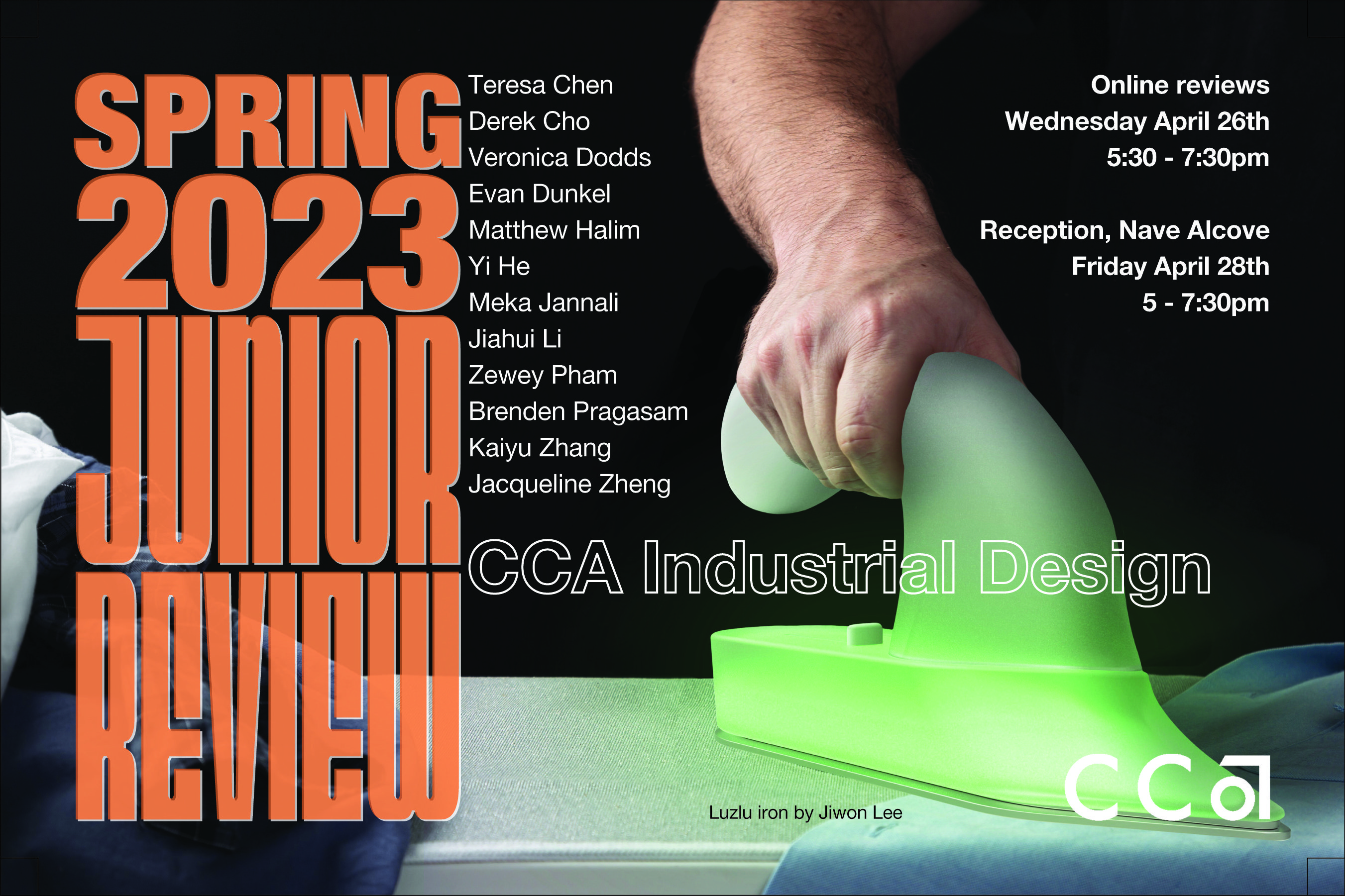 CCA Industrial Design Program Jr Review Spring 2023 - CCA Portal