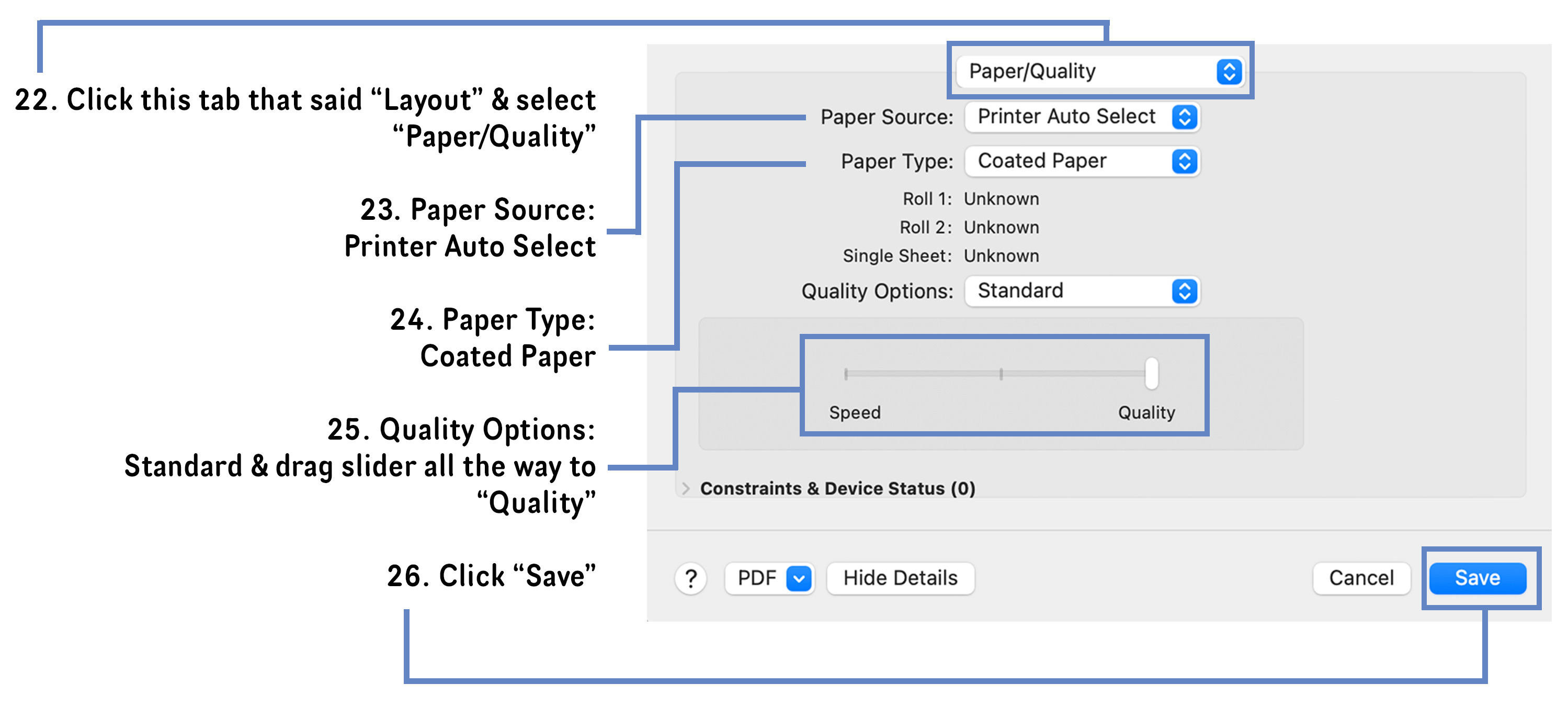 Printing to plotters using Illustrator - CCA Portal