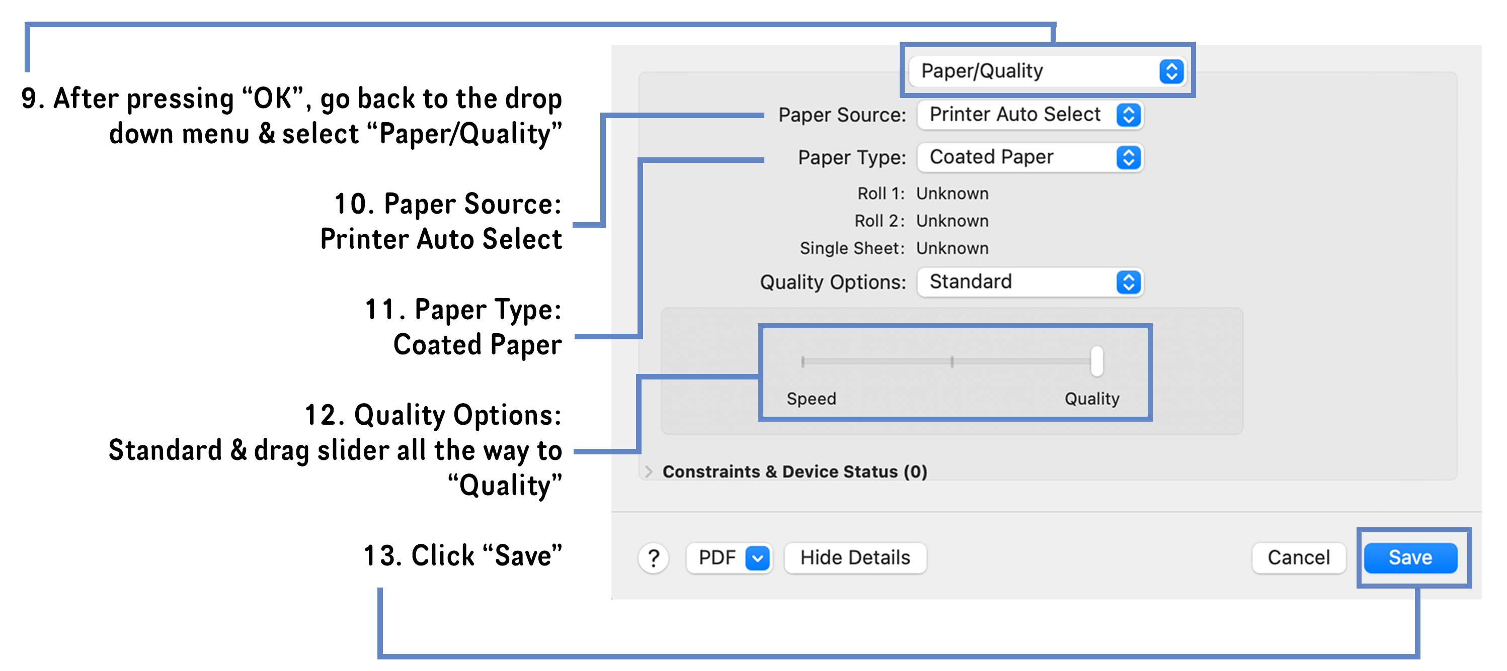 Printing to plotters using Photoshop - CCA Portal