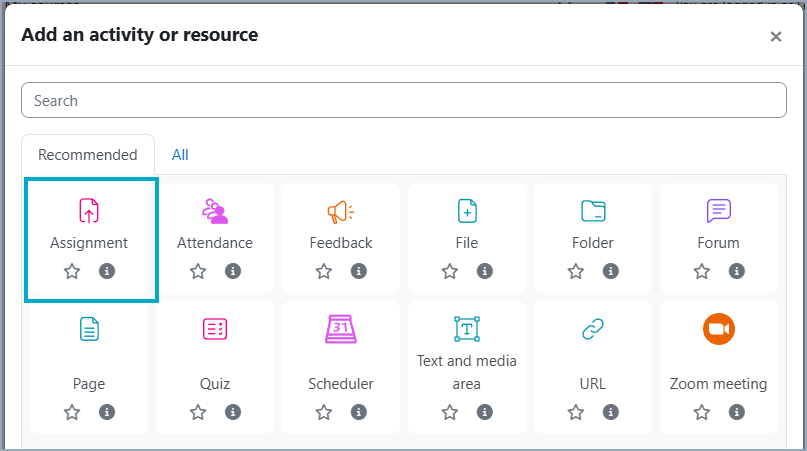 Creating Assignments - Faculty - CCA Portal