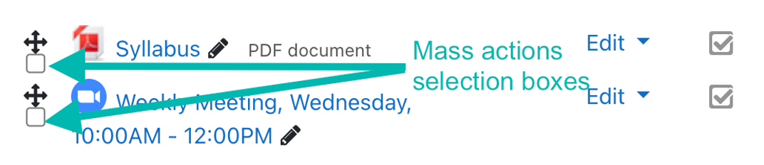 Using Mass Actions Block for Bulk Editing - CCA Portal
