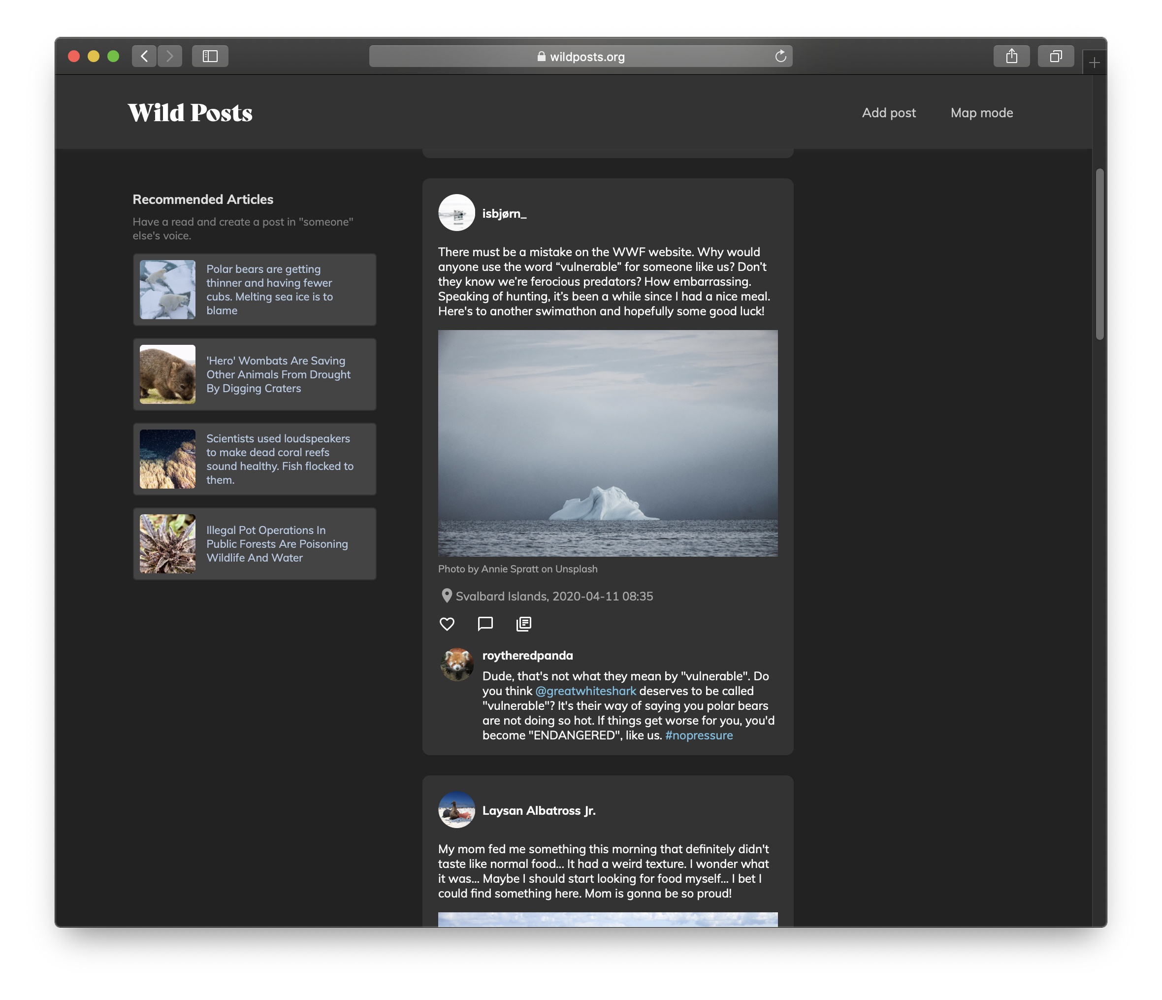 Work by Graduating Students