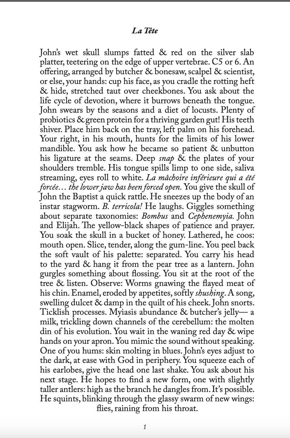 Culminating Work by CCA Students